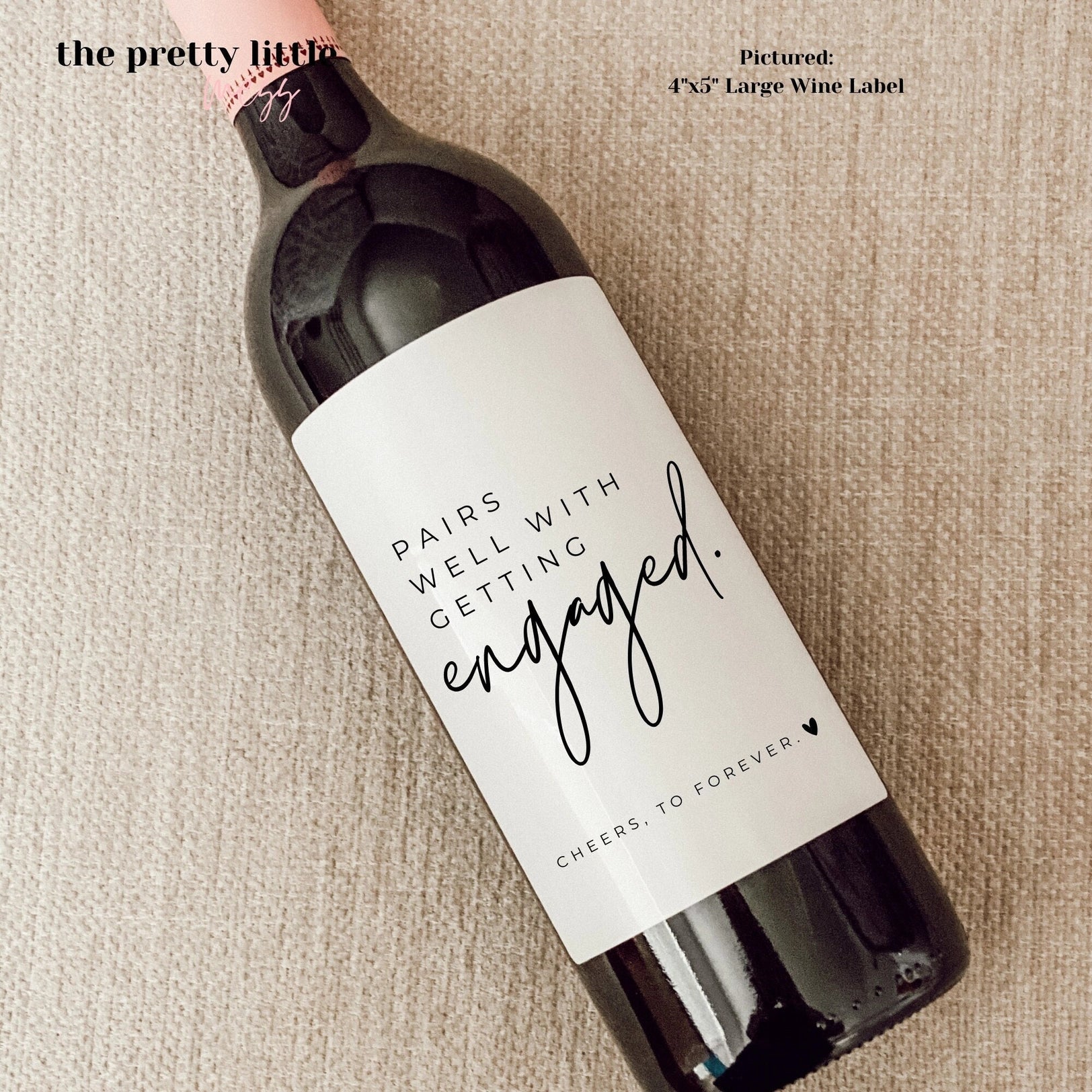 Getting Engaged - Wine Label – RSVP Gifts and More