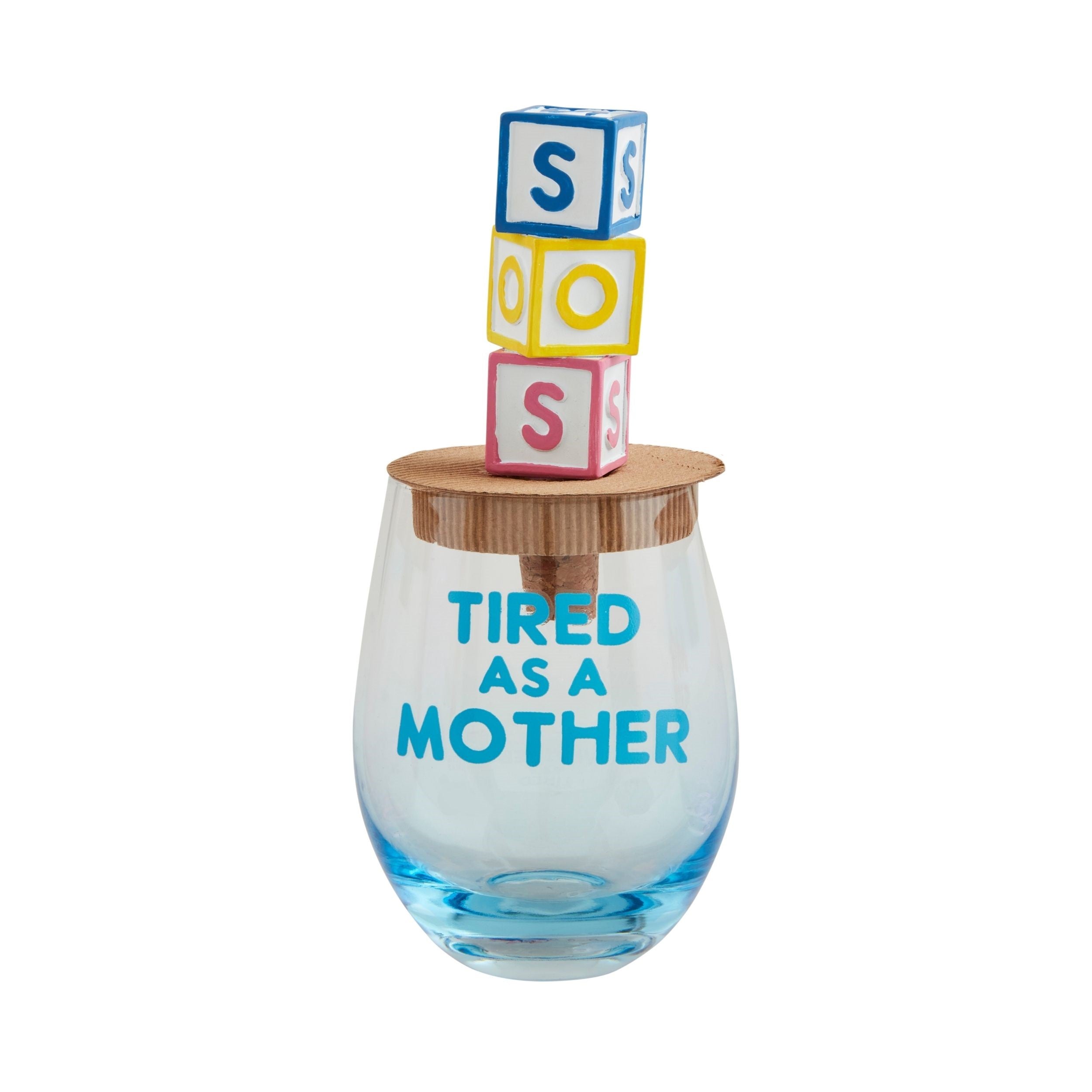 SOS Wine Glass Set – RSVP Gifts and More