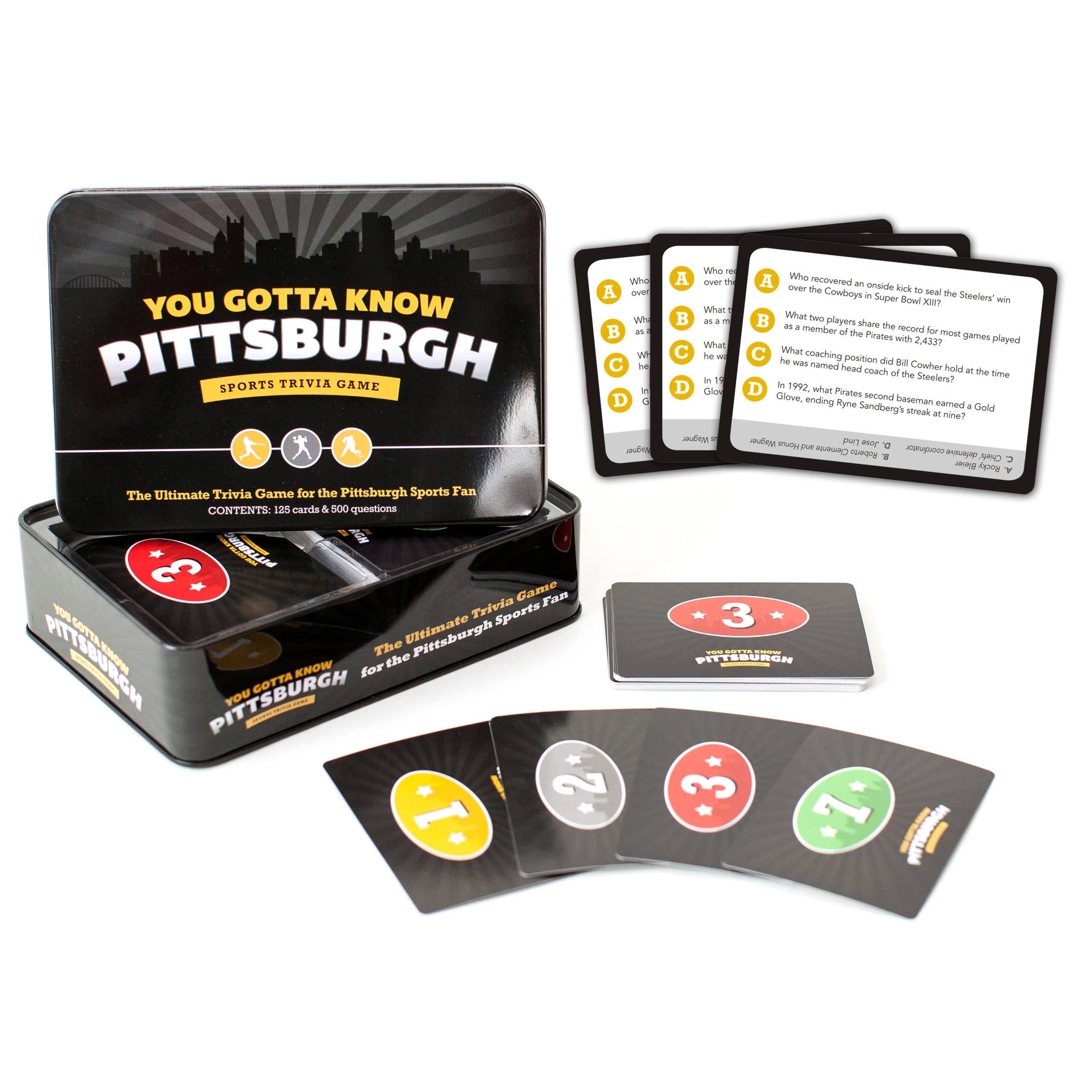 You Gotta Know Pittsburgh - Sports Trivia Game – RSVP Gifts and More