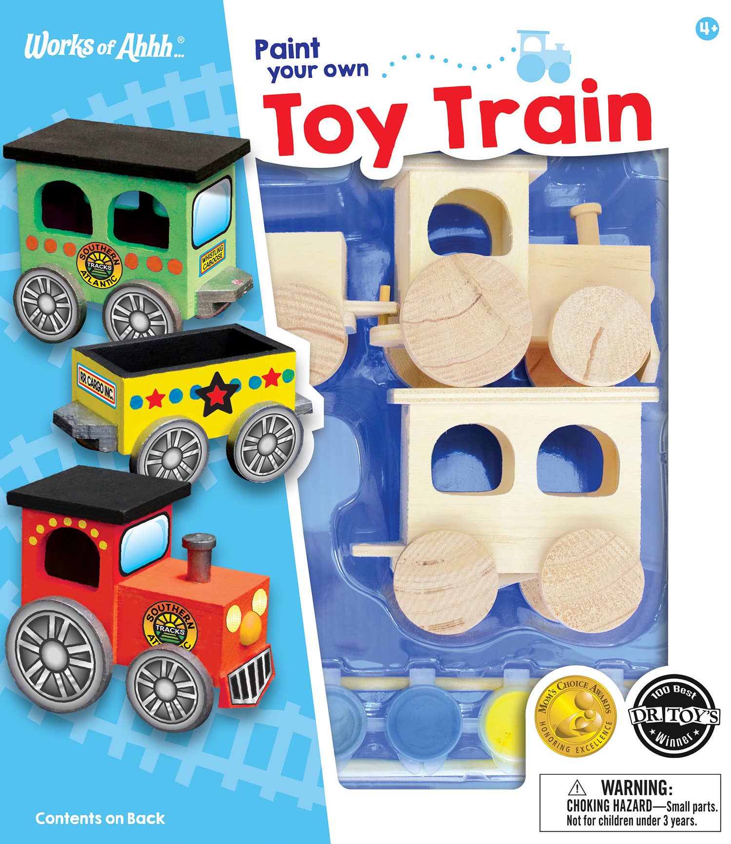 Toy Train Wood Paint Set – RSVP Gifts and More