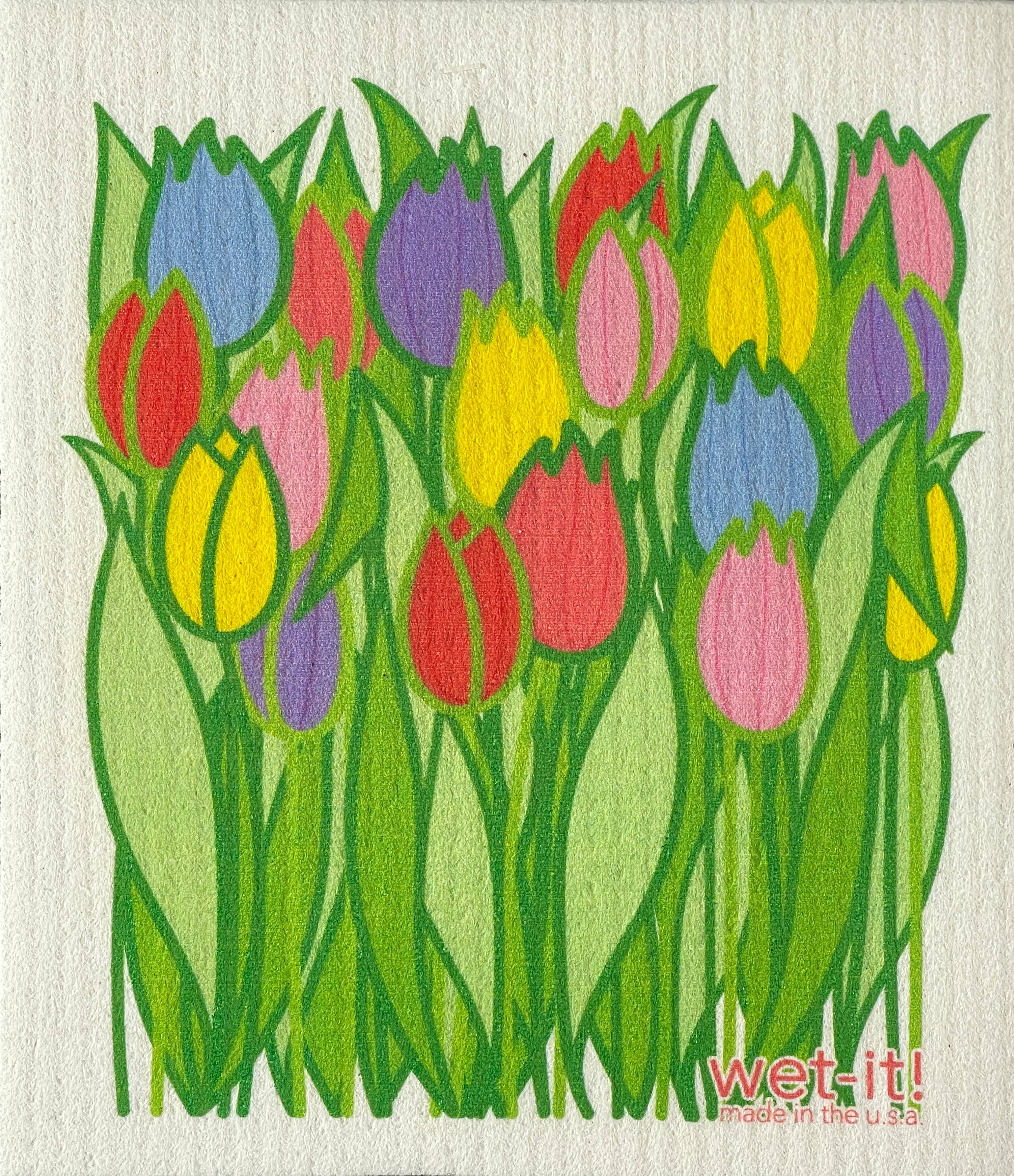 Tulip Field Swedish Cloth – RSVP Gifts and More